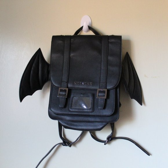 Killstar | Bags | Killstar Draven Bat Wing Satchel Backpack | Poshmark